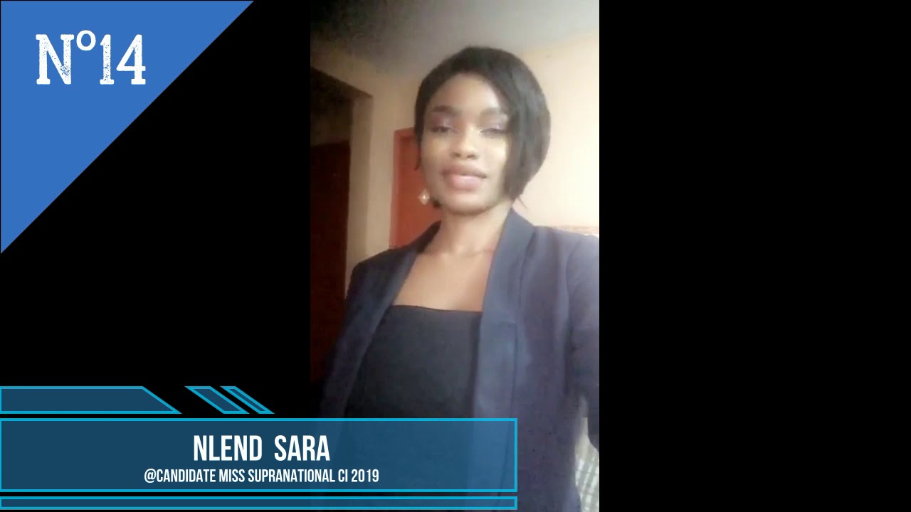 Nlend Sara Video Promo Finale Miss Supranational CI 2019 - YouTube