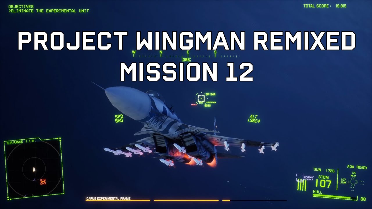 Project Wingman with Ace Combat Music: Mission 12 - Midnight Light ...