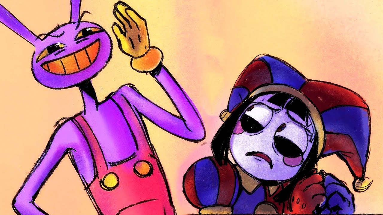 Jax's Dark Side 😱 | Jax x Pomni | The Amazing Digital Circus Comic ...