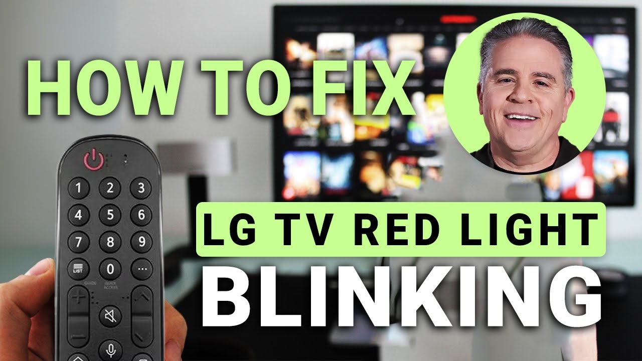 How to Fix LG TV Red Light Blinking Issue: QUICK Guide! - YouTube