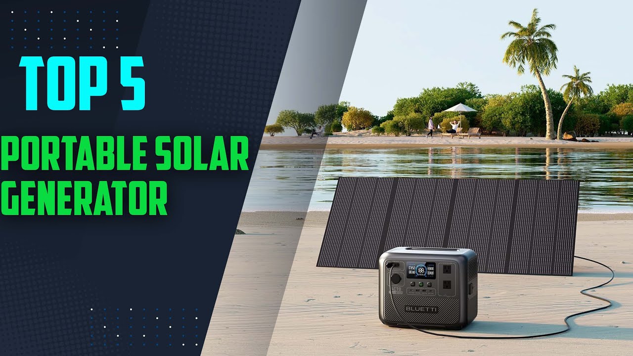 best portable solar generator 2024 | Solar Power Station | portable ...