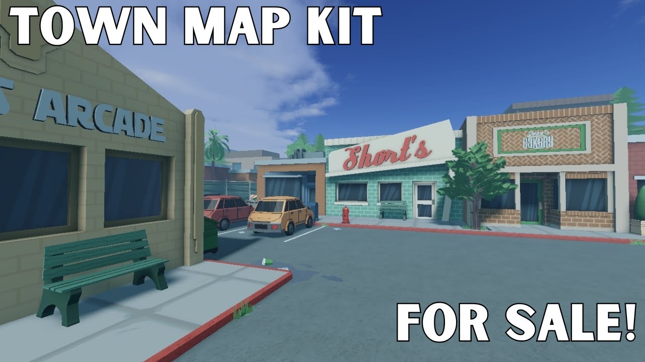 ROBLOX - Town Map Kit (FOR SALE) - YouTube