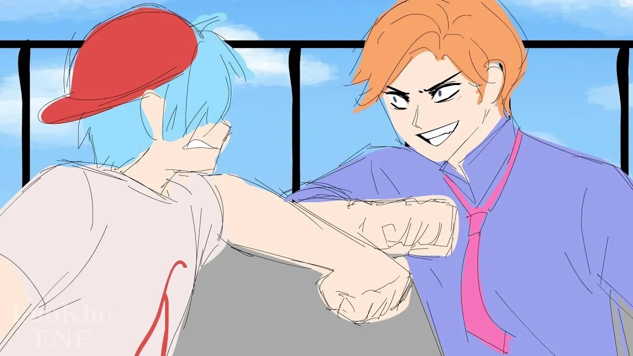 FNF Anime SENPAI vs BF (Friday Night Funkin Animation) - YouTube