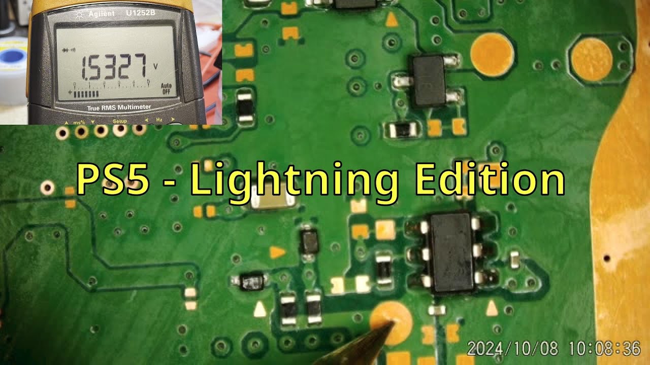 #166 Repair of PS5 with Lightning Damage - YouTube