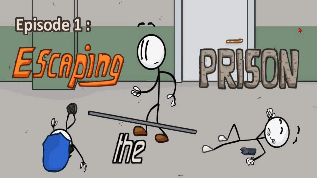The Henry Stickmin Collection: Episode 1 - Escaping the Prison - YouTube