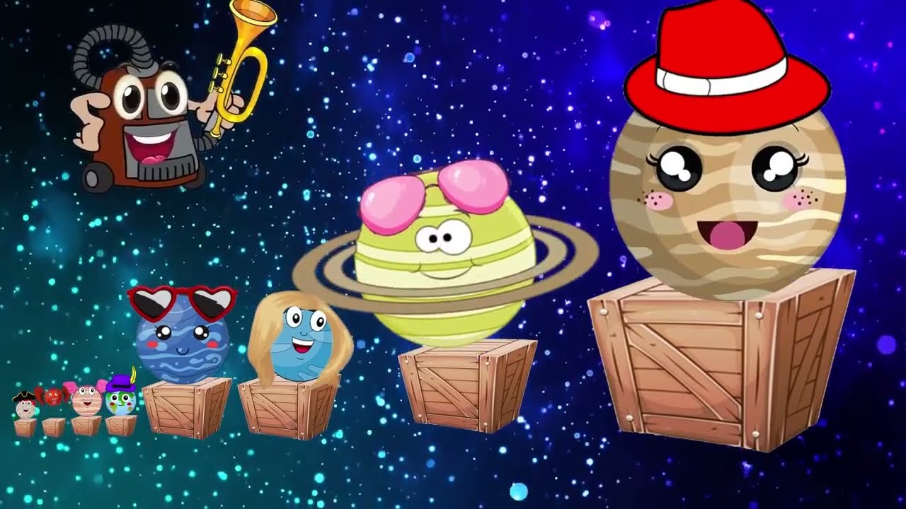 Catch a PLANET GAME | Planets Game for KIDS | Mercury Venus Earth Mars ...