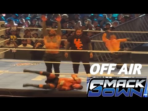 Jey Uso Jimmy Uso Vs Bron Breakker Austin Theory WWE Smackdowns Off Air Dark Match Highlights 