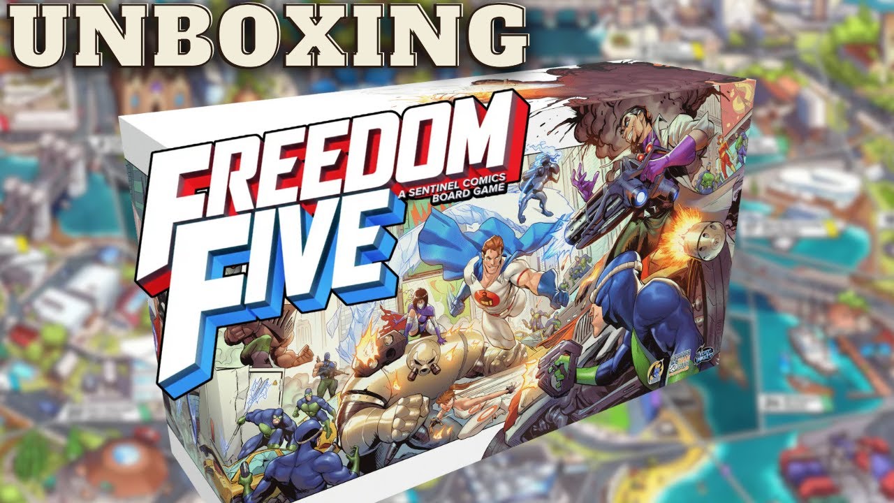 Freedom Five The Board Game | What's in the Box?! - YouTube