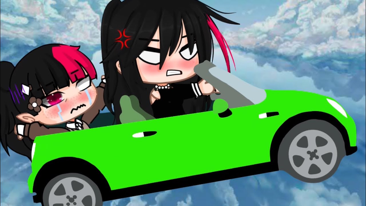 I just missed the bus || Gacha club meme || - YouTube