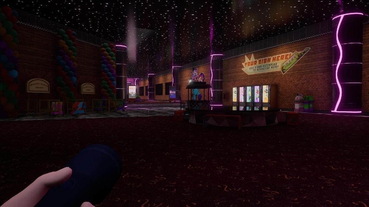 FNAF Security Breach - Ambience - Second Floor Hall - YouTube