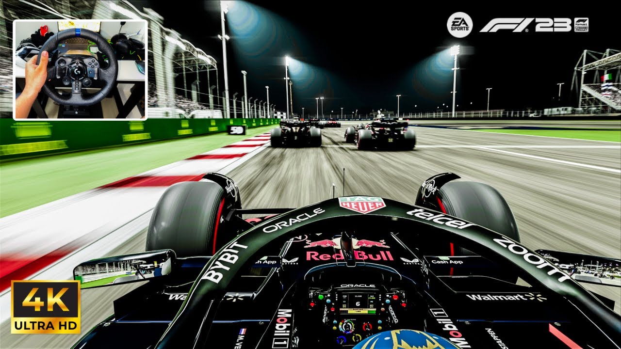 Max Verstappen's Redbull Racing RB19 | 25% Bahrain GP Night Race | F1 ...