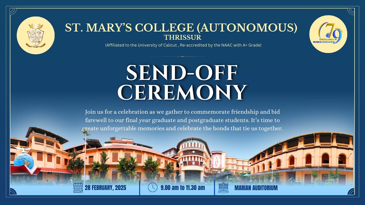 Honoring a Journey of Growth and Achievement | Farewell Ceremony | St ...