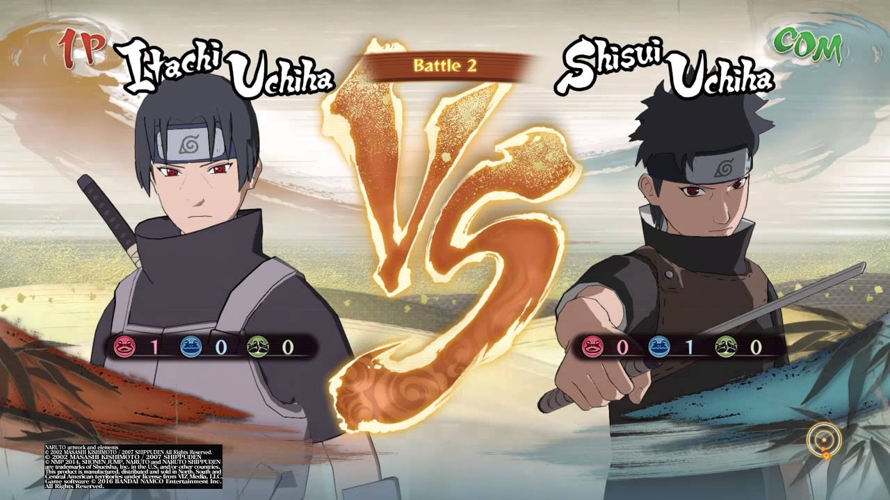 NARUTO SHIPPUDEN™: Ultimate Ninja® STORM 4 Itachi (Anbu) vs Shisui ...