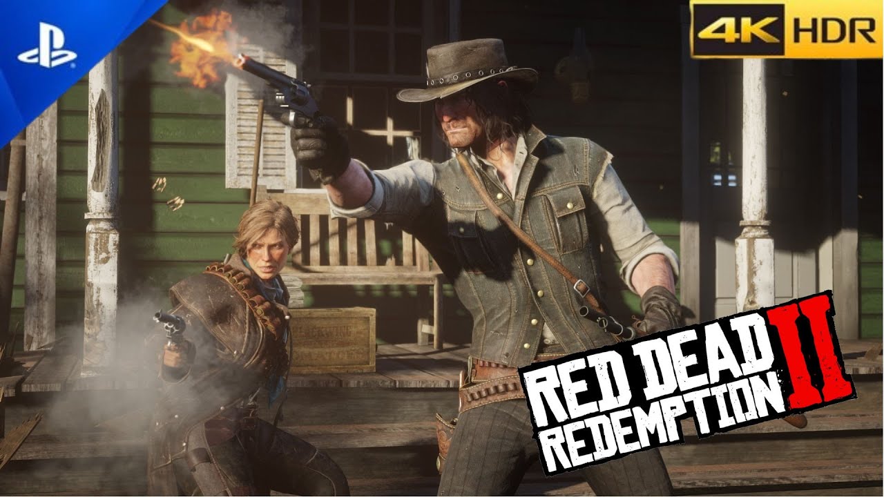 #11_Red Dead Redemption 2 ll Rescuing Sean - Gameplay_Walkthrough [4K ...