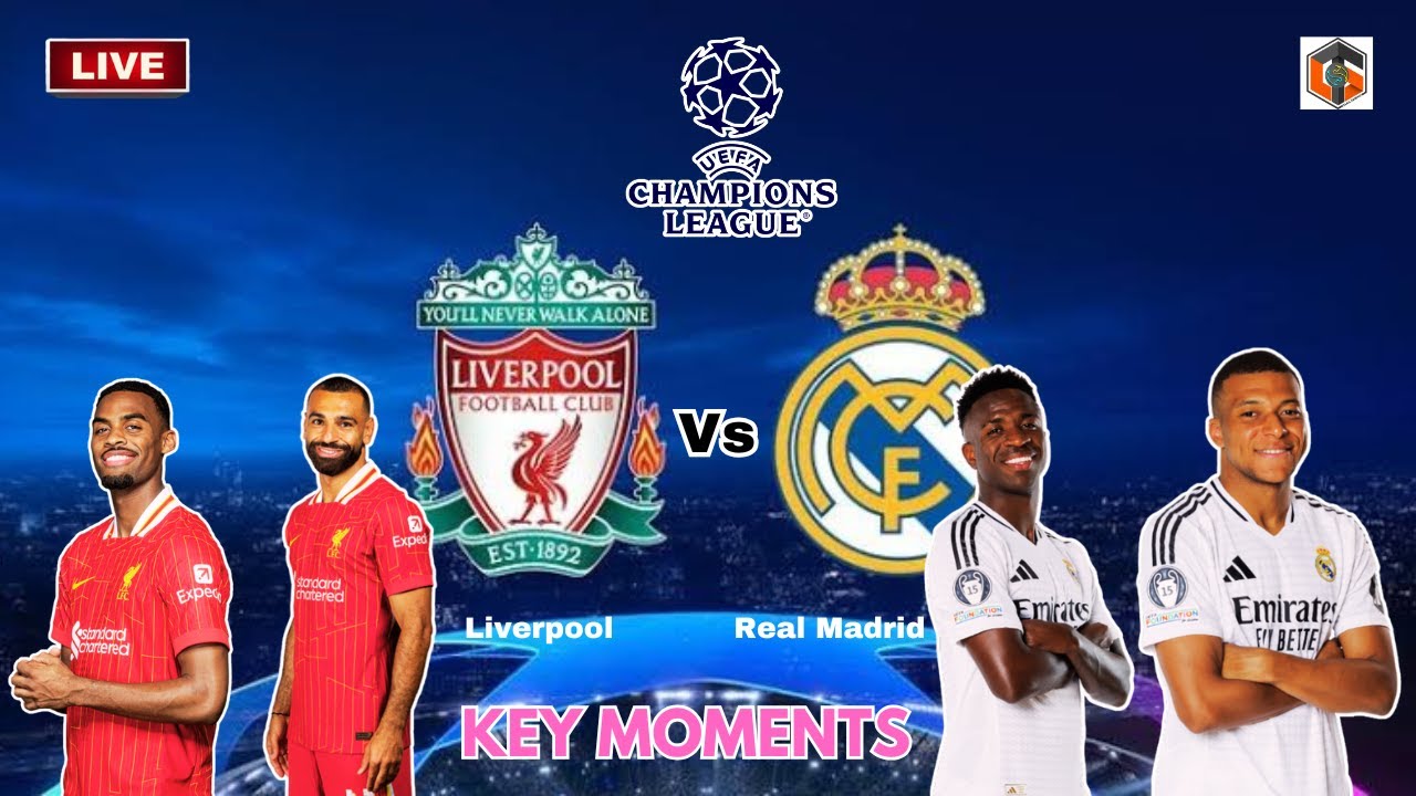 🔴LIVERPOOL vs REAL MADRID LIVE | UEFA Champions League 2024 | Full Match Live Today #live #uefa ...