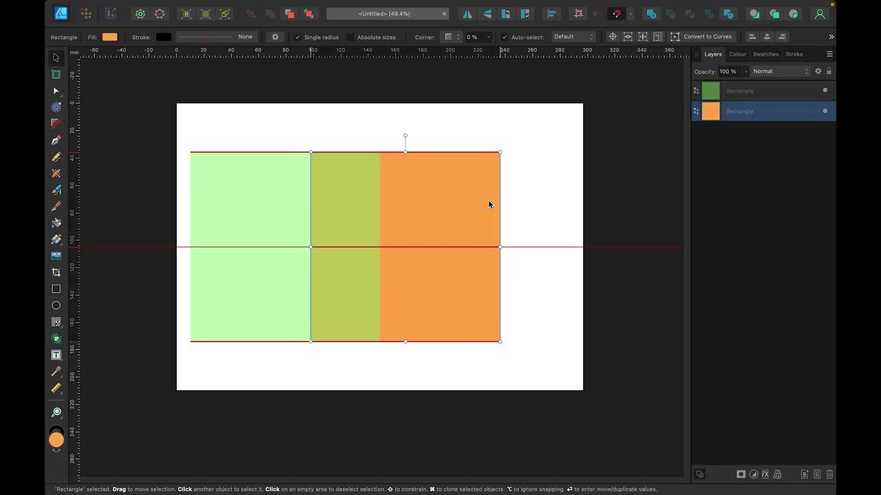 Layer opacity in Affinity Designer - YouTube