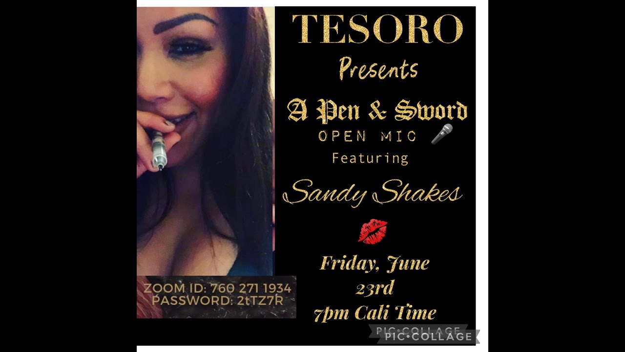 SANDY SHAKES PEN AND SWORD - YouTube