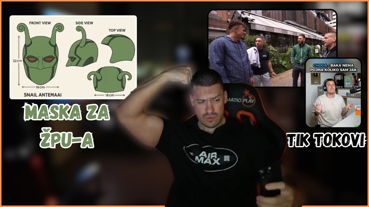 Baka Prase NOVA MASKA + REAKCIJA NA TIK TOKOVE!?? - YouTube