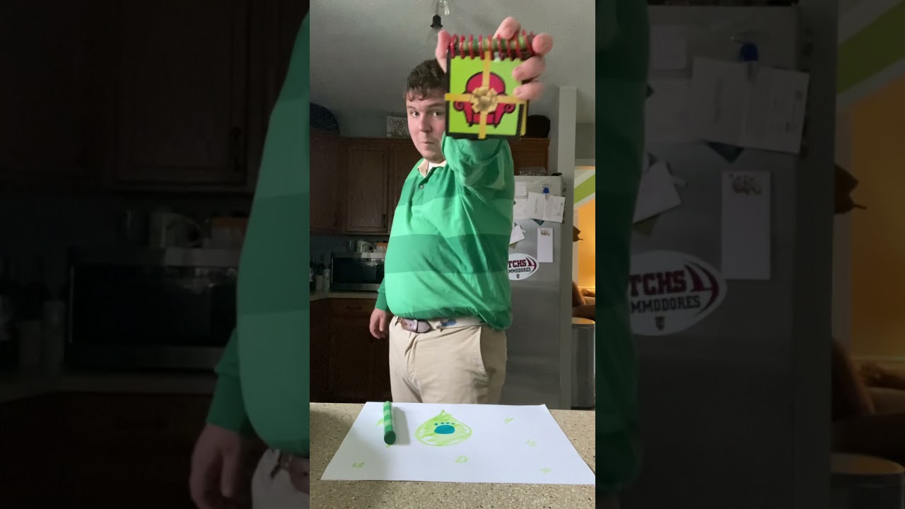 How to draw the color green 🟢 (Updated notebook version) - YouTube