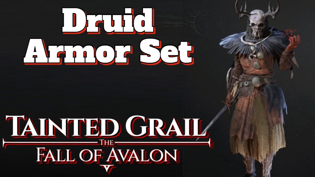 Tainted Grail: The Fall of Avalon Druid Armor Set Guide - YouTube