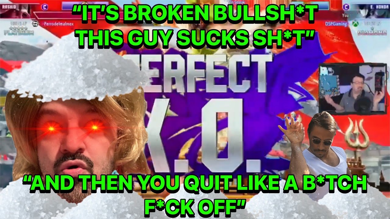 DSP Sucks At SF6, Perfected Twice In Casual And Raging About Ken On ...