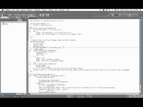 Intro to the RESTful ExtJS Data Store Part 1 - YouTube