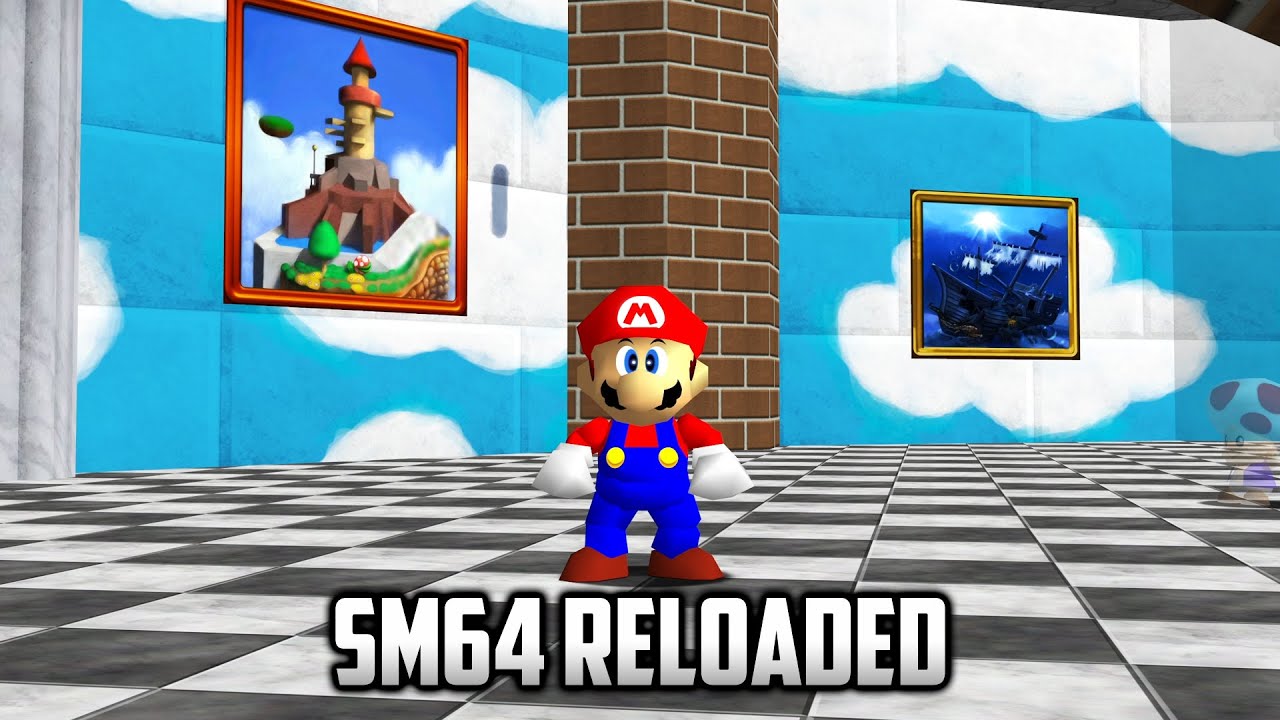 ⭐ Super Mario 64 PC Port - SM64 Reloaded v2.1.0 - YouTube
