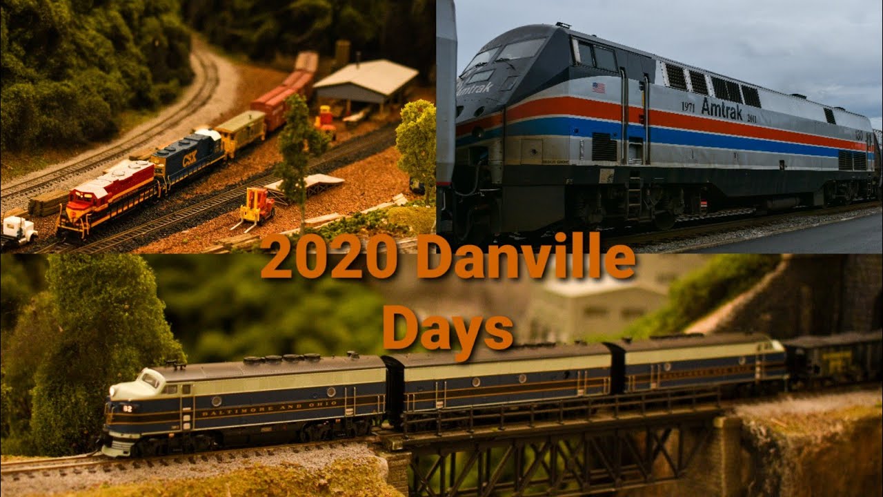 2020 N Scale Danville Train Show- Club Edition! Pt. 1 - YouTube