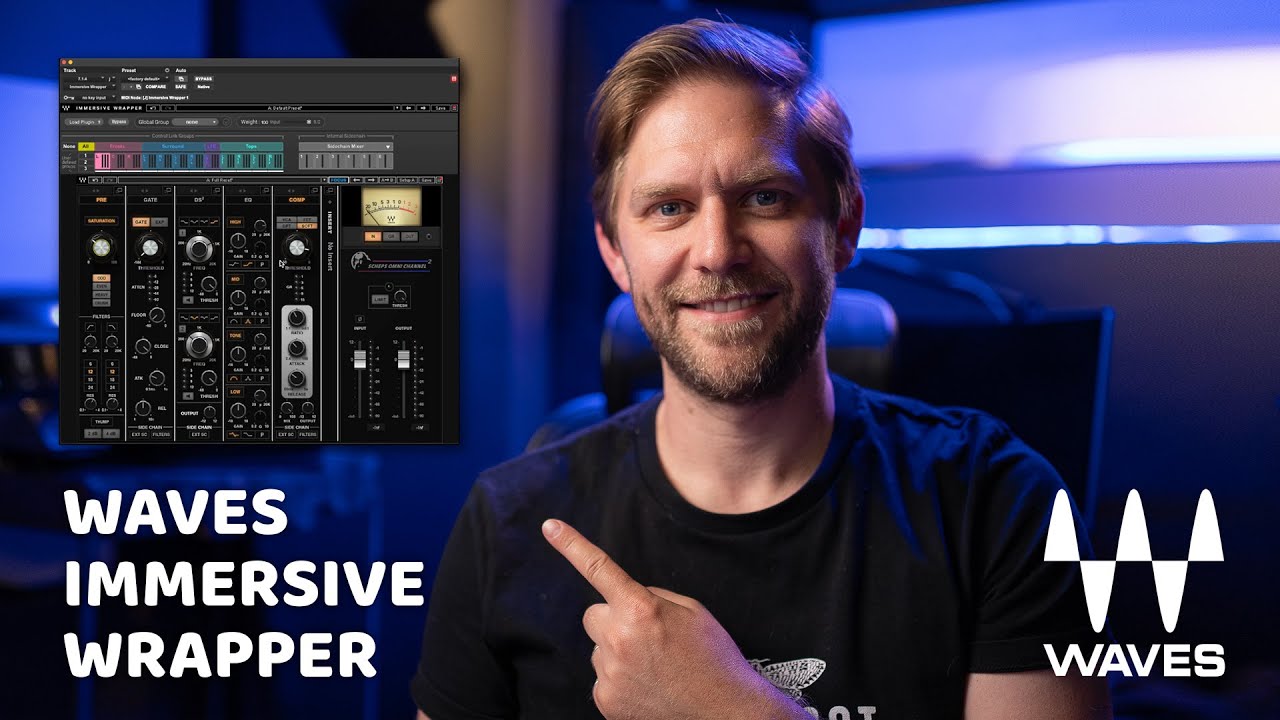 WAVES IMMERSIVE WRAPPER - Use any mono Waves plugin in Dolby Atmos. - YouTube