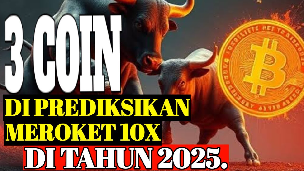 3 ALT COIN POTENSIAL"DI PREDIKSI MEROKET 10X LIPAT DI TAHUN INU😱 - YouTube