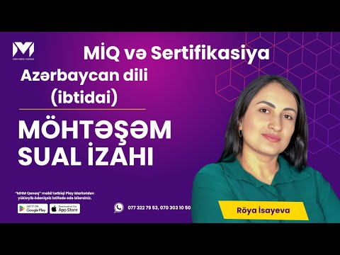 Röya müəllim | #azərbaycandili #ibtidaisinif  #miq  #sertifikasiya #test | 07.12.2025