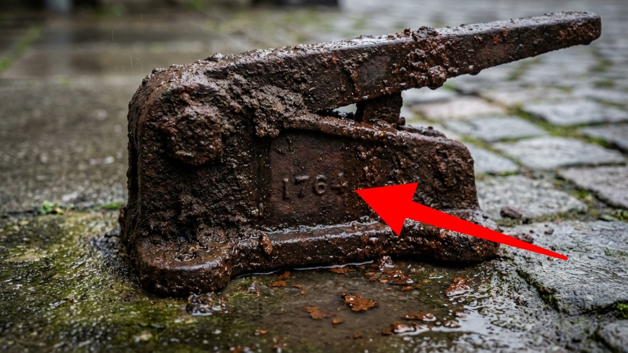 1764 Cast Iron Stove Damper Restoration | Rust Brick to Smooth Lever ...