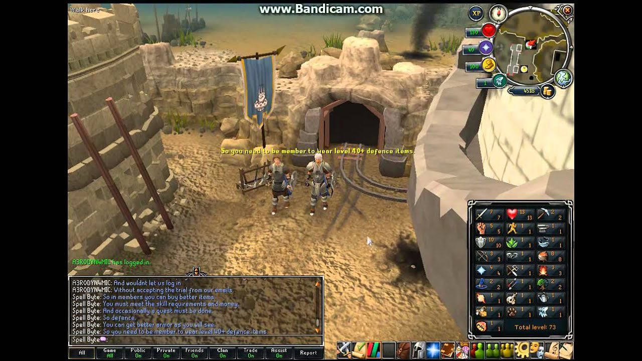Let's Play Runescape Ep.8: Membership (Watch in full screen and 720p ...