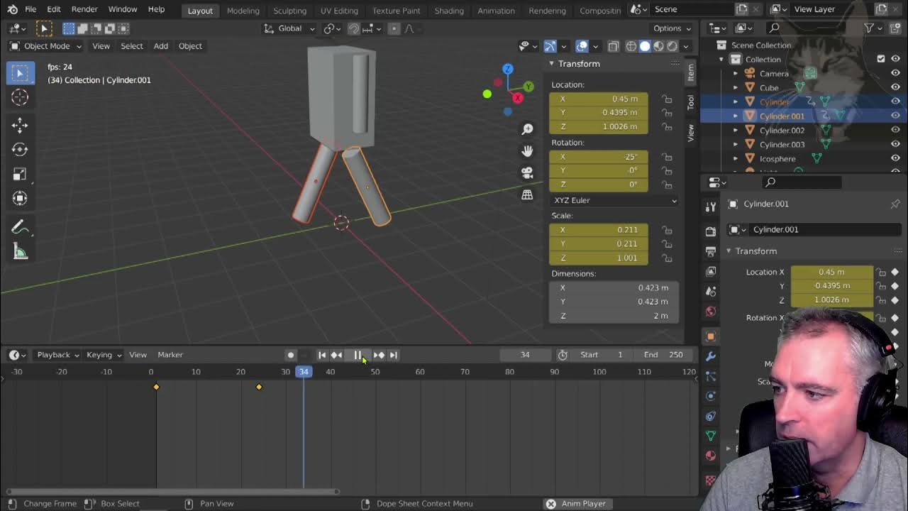 Threejs Typescript : GLTF Custom Animations - YouTube