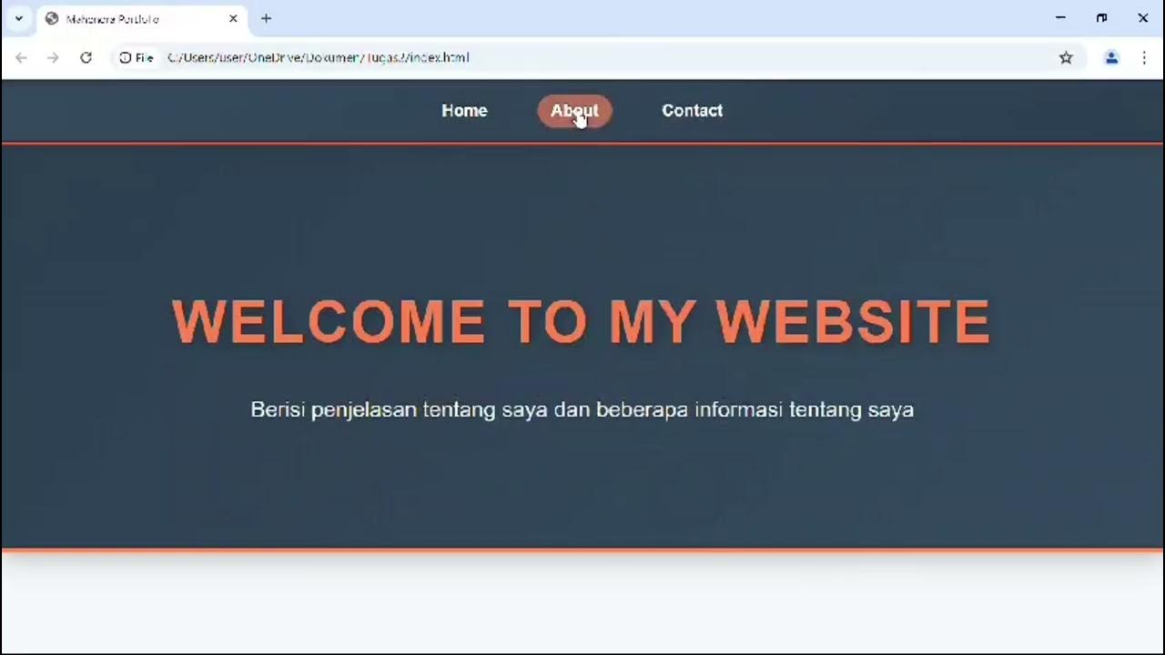 Tugas Mandiri 2 Web development - YouTube