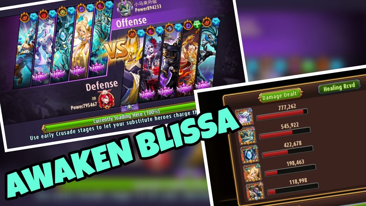 Magic Rush : Strongest Awaken Blissa | Power 173K - YouTube