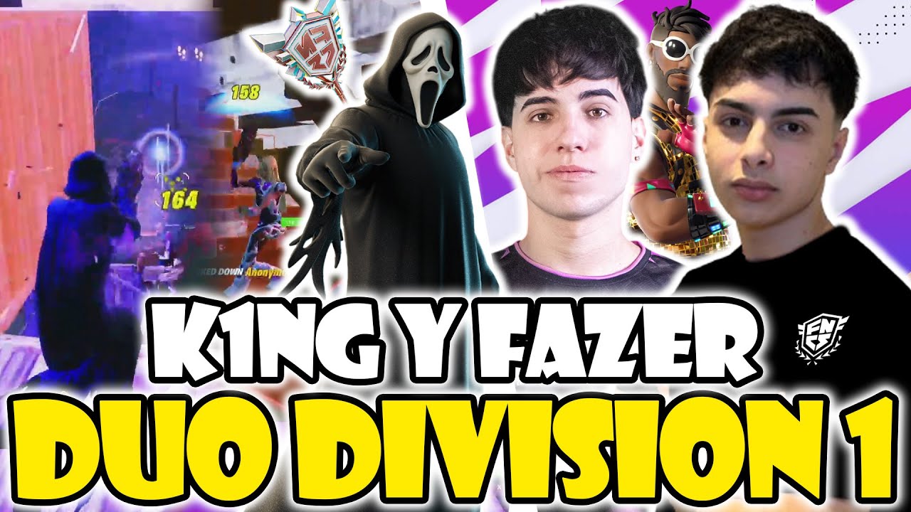 K1NG Y FAZER REGRESAN Y JUEGAN LA DIVISION 1🏆ELIMINAN A ROMERO Y ...