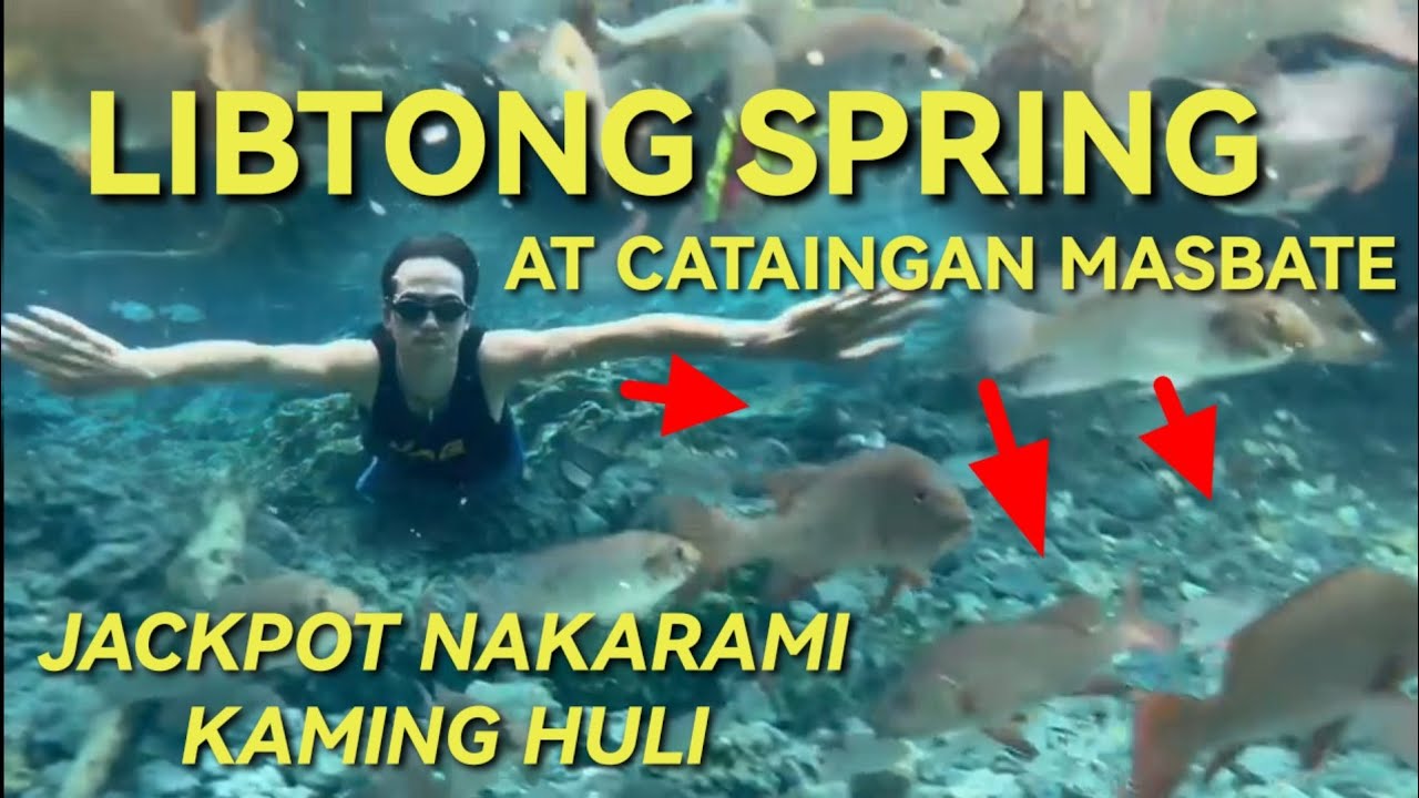 LIBTONG SPRING AT CATAINGAN MASBATE - YouTube