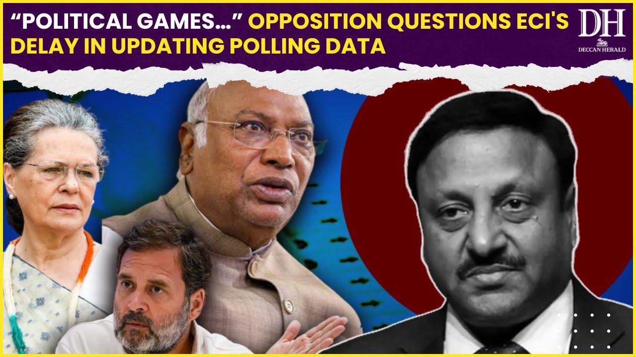 “Political games…” Opposition questions ECI over delay in updating ...