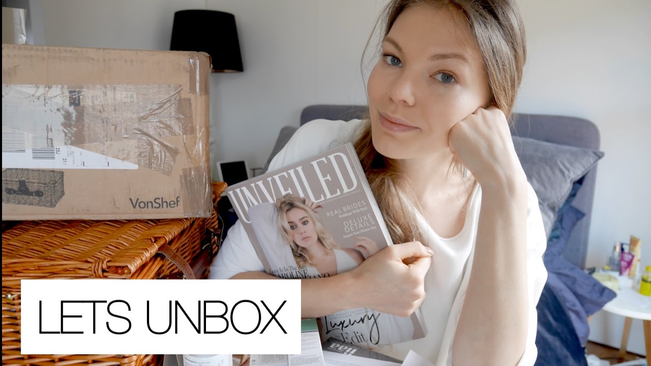 Mail Unboxing: Beauty, Picnics and Brides - YouTube