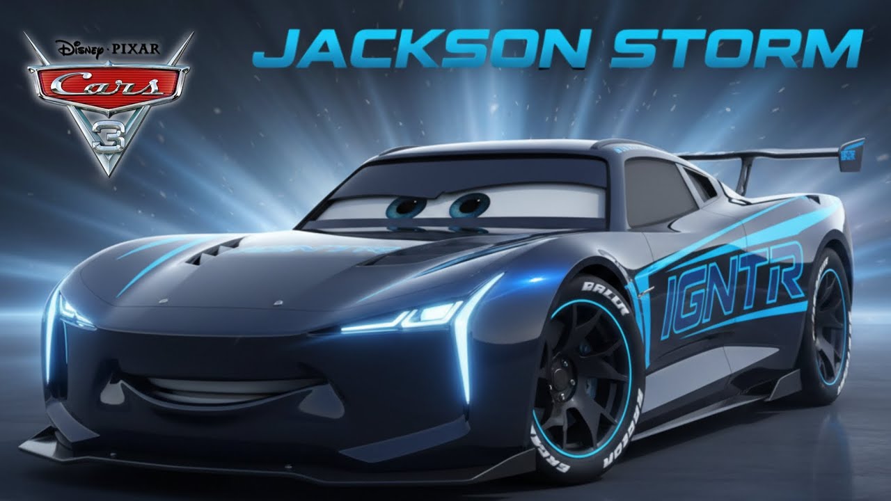 CARS 3 jackson strom animation - YouTube