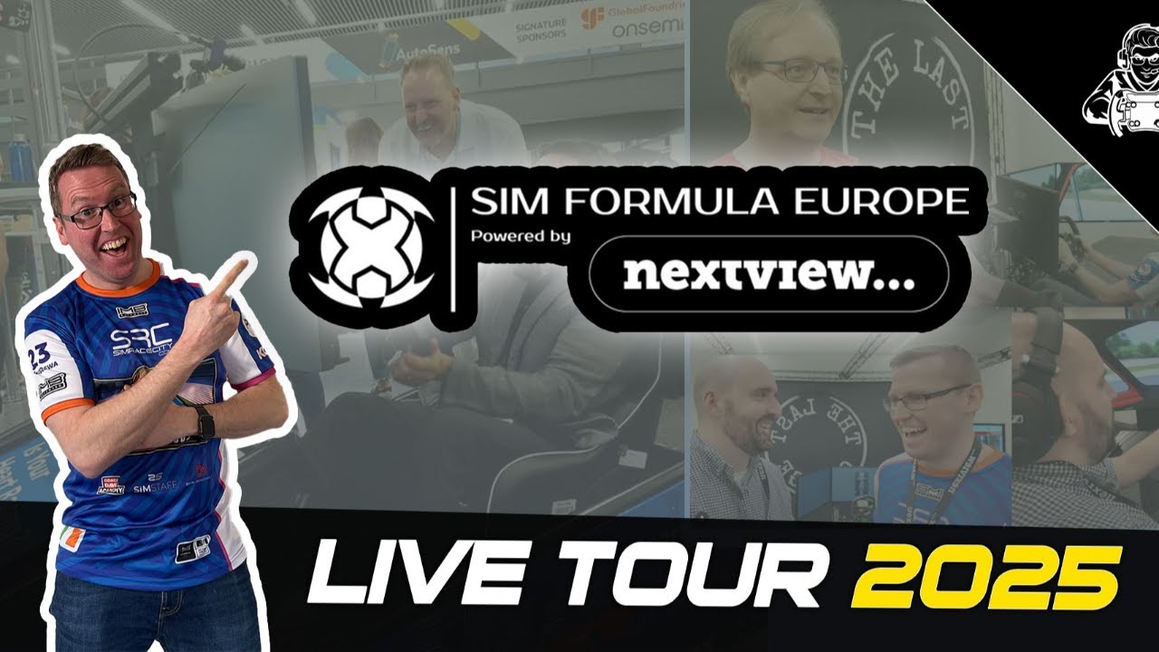 🔴 LIVE EXPO TOUR | Sim Formula Europe Maastricht 2025 - YouTube