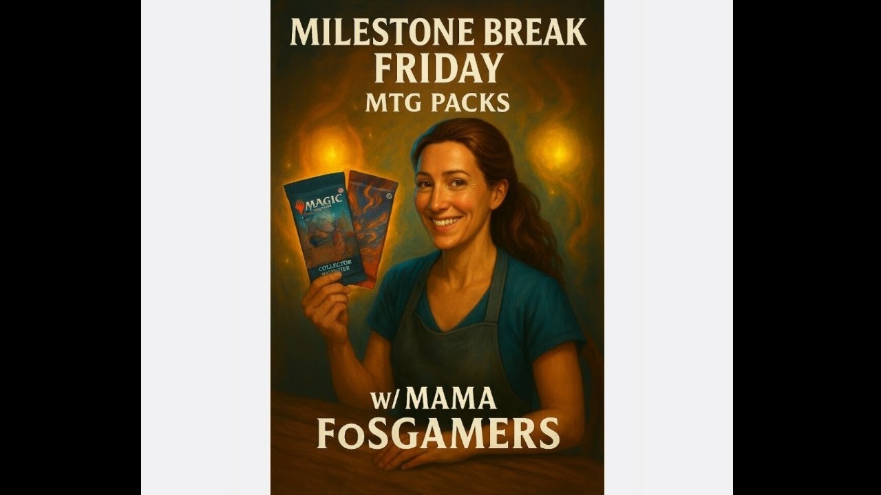 Secret Lair Milestone Break Friday | MTG Packs (w/ Mama FoSGamers ...