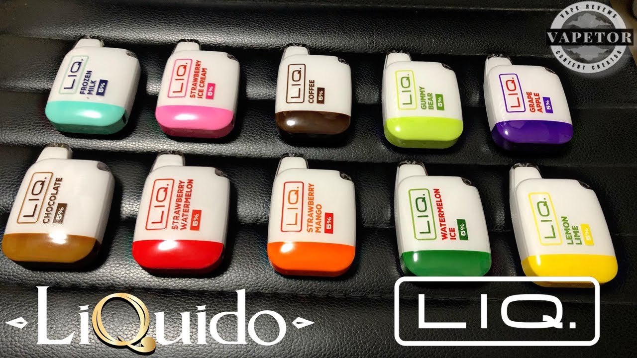 LIQ Disposable Device up to 7500 puffs by LiQuido PH - YouTube