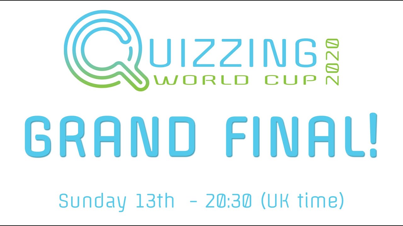 Quizzing World Cup Final - watch it here! - YouTube