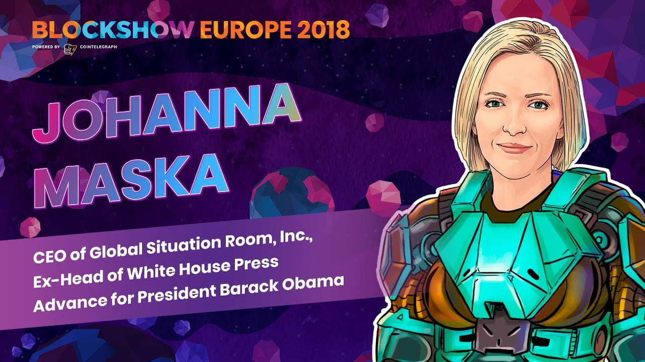 Johanna Maska: You Have To Share Your Solutions. BlockShow Europe 2018 - YouTube