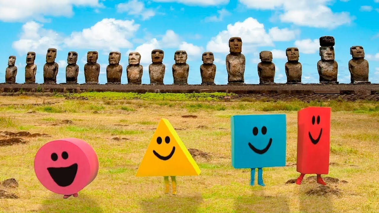 The Shapes Visit Ancient Mayan Temple 🗿 | Mister Maker - YouTube