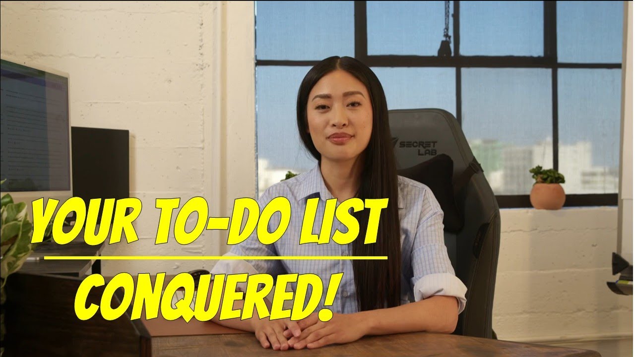 Your To-Do List Conquered ! - YouTube