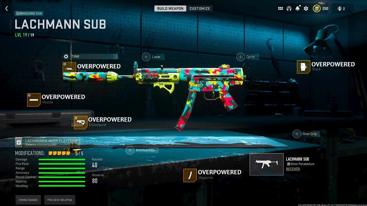 LACHMANN SUB NOW *BETTER* THAN ANY SMG IN MW2! (Best LACHMANN SUB Class ...