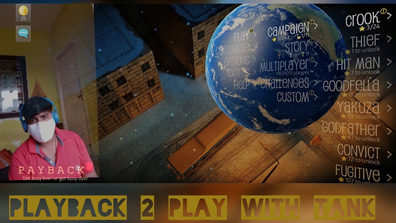 Playback 2 play with tank #kill 🙀 - YouTube